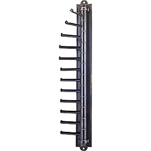 Hardware Resources 357T-DBAC Cascading Tie Rack, Brushed Oil Rubbed Bronze