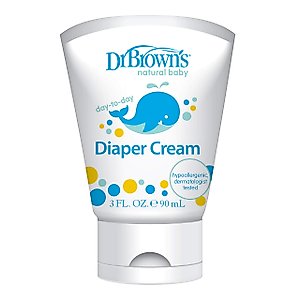 Dr. Brown's Natural Baby Diaper Cream , 3 Fl Oz