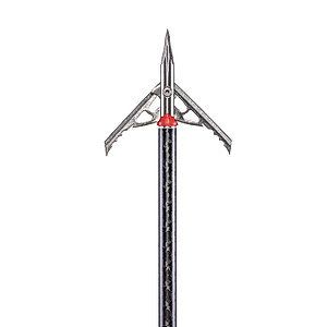 Hypodermic Trypan Crossbow Arrow Archery Titanium 100 Grain Broadhead - 3 Pack