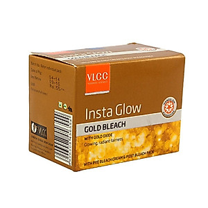VLCC Natural Sciences Insta Glow Gold Bleach (Pack Of 2) 30 g