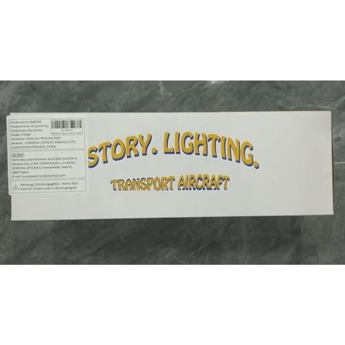 Airplane Toy with Construction Toy Cars Set, Transport Cargo Airplane with Lights and Sounds, 6 Mini Car Toys & 11 Road Signs, Toy Airplane Gifts for 3 4 5 6+ Years Old Kids Boys and Girls