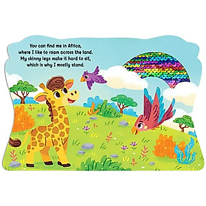 Jungle Days with Giraffe - Touch and Feel Board Book - Sensory Board Book