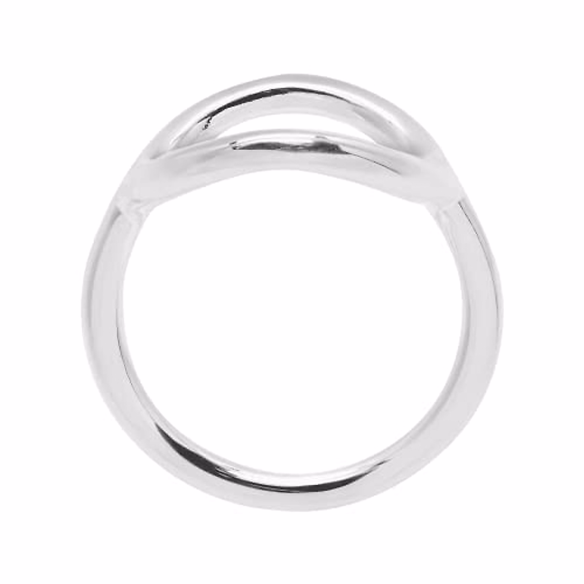 Silpada High-Polished .925 Sterling Silver Ring for Women, Jewelry Gift Idea, Karma', Size 9