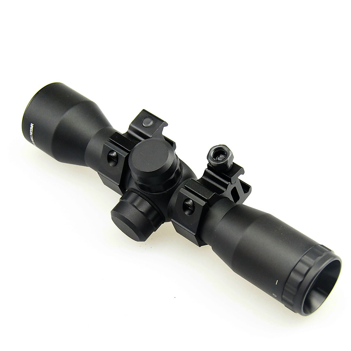 TACFUN Tactical 4X32 Compact .223 .308 Scope /w Rings Rangefinder Reticle
