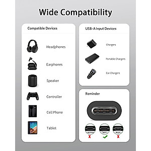 FlickerStar USB Fast Charger Cable Charging Cord for JBL Bose Speaker Headphone Wireless Bluetooth Earphone Earbuds, and More (5ft)