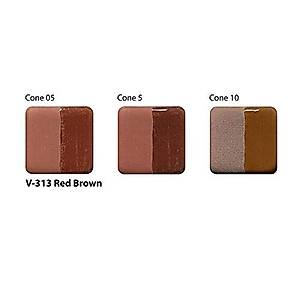 AMACO Velvet Underglaze Pint Red Brown
