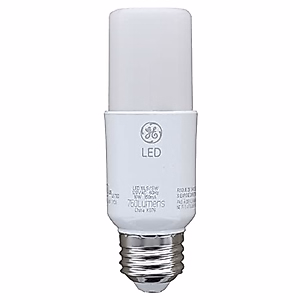 GE Lighting 79368 LED Bright Stik 10-watt (60-Watt Replacement), 760-Lumen Light Bulb Non-Dimmable with Medium Base, Soft White, 1 Box (3 Bulbs Total)