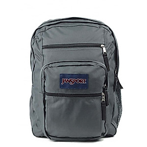 JanSport Laptop Backpack - Computer Bag with 2 Compartments, Ergonomic Shoulder Straps, 15” Laptop Sleeve, Haul Handle - Book Rucksack - Forge Grey