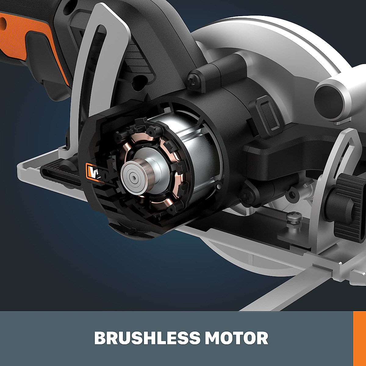 Worx WX531L.9 20V Power Share WORXSAW 4.5" Cordless Compact Circular Saw (Tool Only)