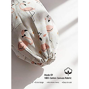 Cut Plastic Bag Holder and Dispenser, Grocery Shopping Bags Carrier, Garbage Bag Organizer for Kitchen,Flamingo Home Kitchen Décor, Housewarming Gifts for women Family Friends, 23x9 inch