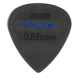 Pickboy Edge, Sharp Tip, Carbon/Nylon, 0.88mm, 10 picks