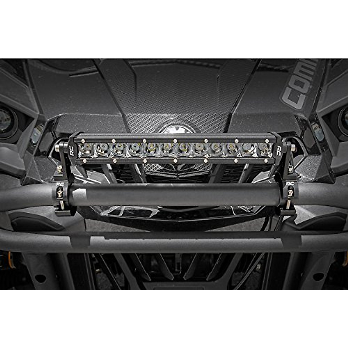 Rough Country Adjustable LED Light Clamps for 1.65-2" Roll Bars - 70171