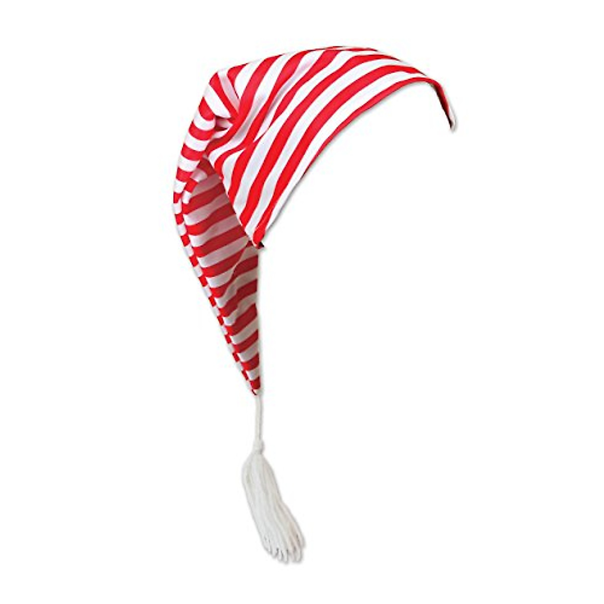 Beistle unisex adult Headwear Stocking Sleeping Nightcaps Winter Theme Party Supplies, Red/White, One Size-Large US