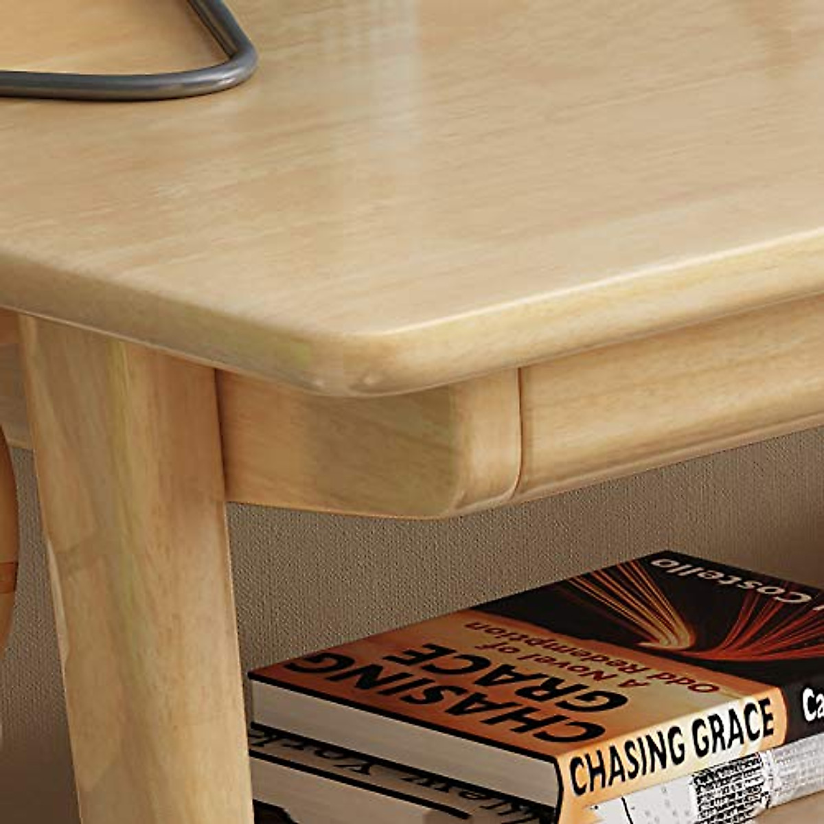 Solid Wood Writing Desk,Simplistic Computer Desk with Drawers,Home Study Desk Office Desk,Sustainable Laptop Table Easy Assembly