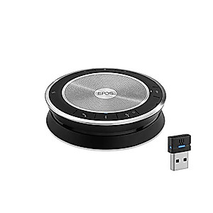 EPOS Expand SP 30T (1000225) Portable Bluetooth Speakerphone | Instant Conferencing Anywhere | Sound-Enhanced | PC, Mobile Phone & Softphone Connection