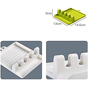 DRNKS Pot Lid Rack Spoon Rack Pot Lid Rack Shelves Container Tableware Rack Lid Lifter Pan Lid Monkey Business Lid Pot Lid Pot Rack Set Suitable for Kitchen