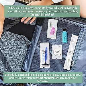 Diversified Hospitality 144 Pack Individually Wrapped Disposable Toothbrush | Bulk Travel Toothbrushes | Disposable Manual Tooth Brush for Hotels Guest Rooms, White