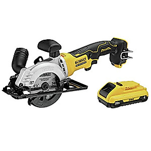 Dewalt DCS571B-DCB240-BNDL ATOMIC 20V MAX Brushless 4-1/2 in. Circular Saw and 4 Ah Compact Lithium-Ion Battery