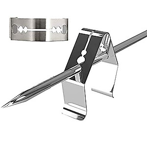 Universal Meat Grill Thermometer Probe Clips Holders Brackets (4Pack)