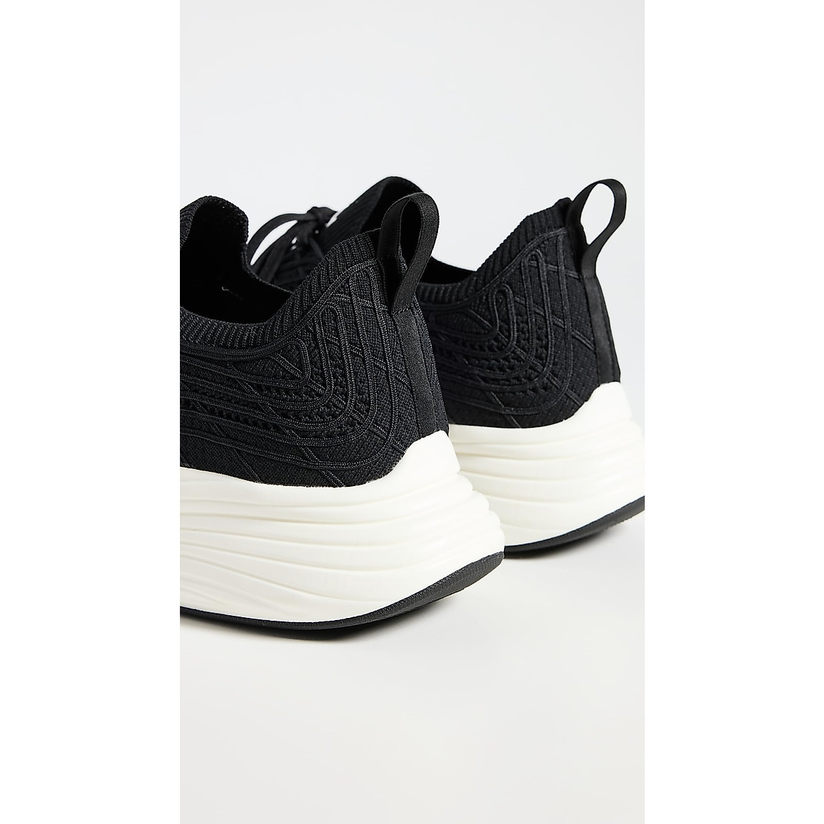 Athletic Propulsion Labs (APL) Women's Techloom Zipline Sneaker, Black/White, 8