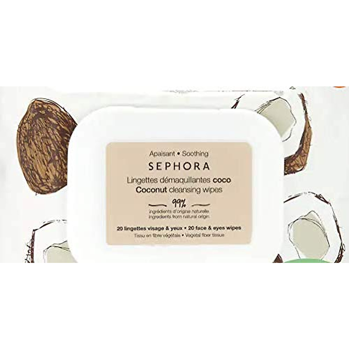 SEPHORA COLLECTION Clean Cleansing & Gentle Exfoliating Wipes