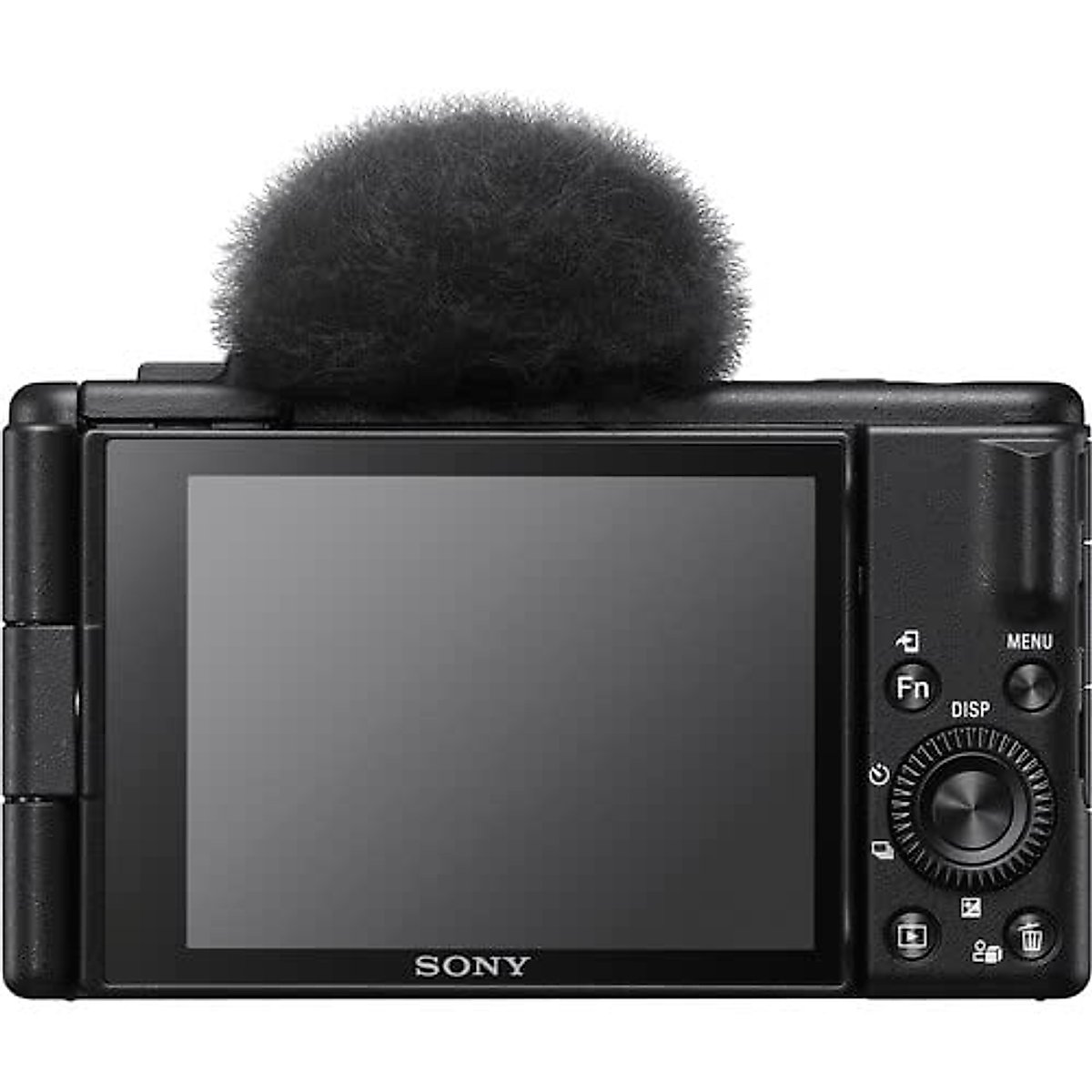 Sony ZV-1F Vlogging Camera (Black) (ZV1FB) + Case + 64GB Card + 2 x NP-BX1 Battery + Card Reader + Corel Photo Software + LED Light + Charger + Flex Tripod + Memory Wallet + More