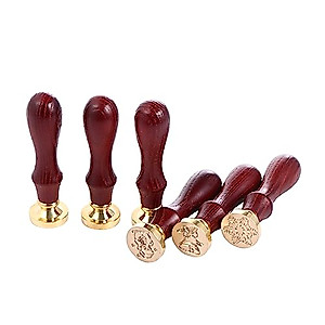 Amosfun Retro Wax 12 Pcs Christmas Wax Seal Antique Postage Wax Seal Stamp Kit Merry Christmas Seal Stamp Stampers Stamps for Christmas Stamps Stamp for Envelopes Invitations Stampers