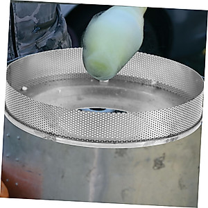 DOITOOL Stainless Steel Mesh Cover Maker Parts Sugar Dispenser Bowl Easy Install for Floss Production