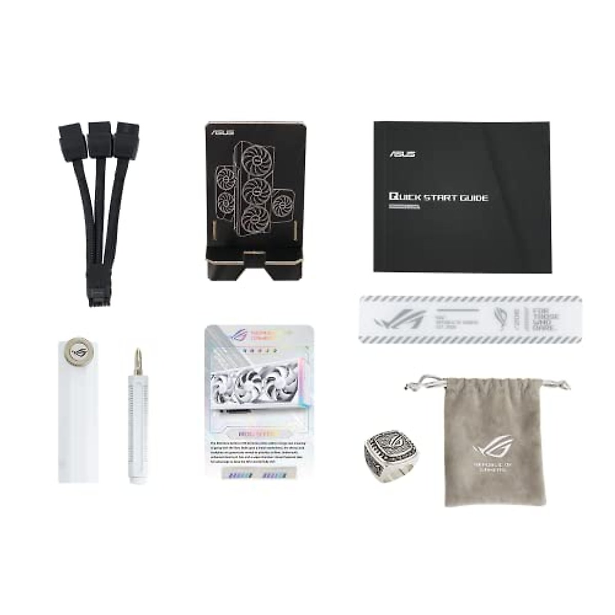 ASUS ROG Strix GeForce RTX™ 4080 White OC Edition Gaming Graphics Card (PCIe 4.0, 16GB GDDR6X, HDMI 2.1a, DisplayPort 1.4a)