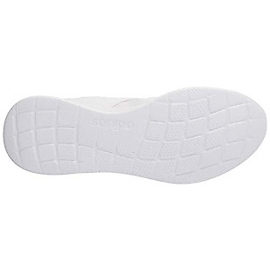 adidas Women's Puremotion Adapt Running Shoe, White/Black/Dove Grey, 8