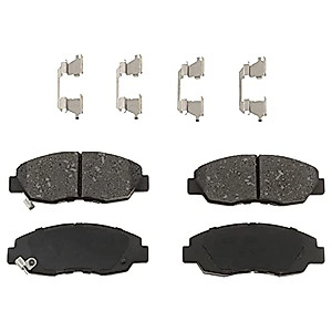 QBWQNTX Disc Brake Rotor and Pad Kit Fits Front 2.3L Engine (Cast Iron)