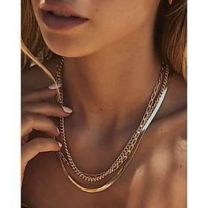 Kendra Scott Kassie Chain Necklace in 14k Gold-Plated Brass, Fashion Jewelry for Women