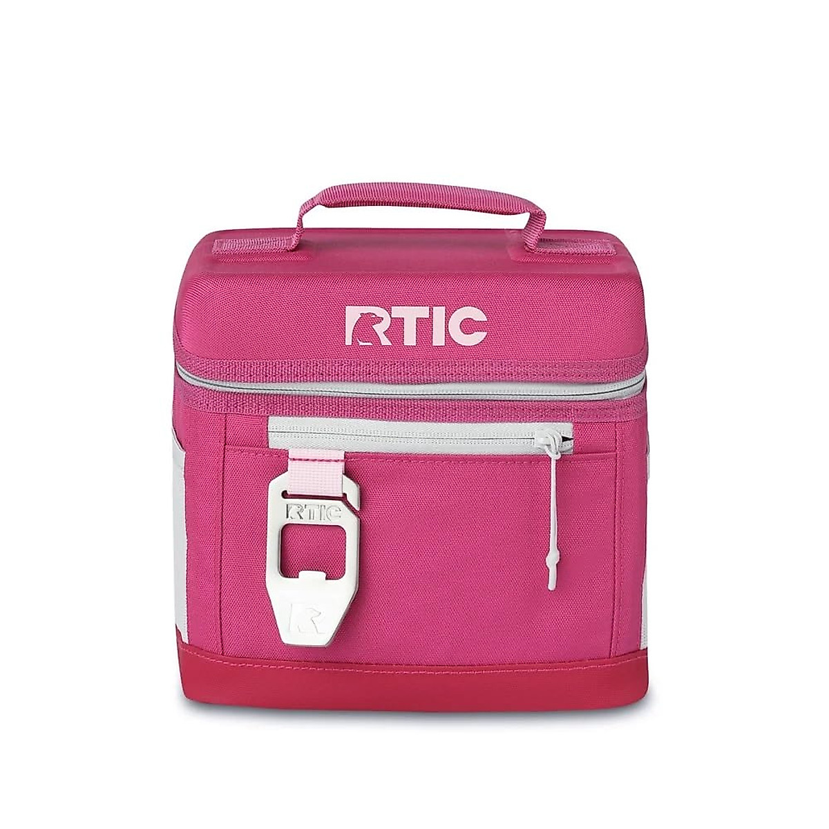 RTIC 6 Can Everyday Cooler, Soft Sided Portable Insulated Cooling for Lunch, Beach, Drink, Beverage, Travel, Camping, Picnic, for Men and Women, Very Berry
