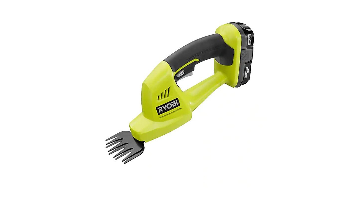 RYOBI ONE+ Cordless Grass Shear & Shrubber Trimmer | Lightweight ...
