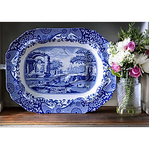 Spode Blue Italian Platter (Oval)