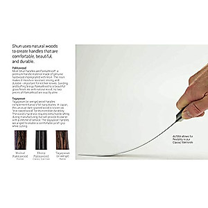 Shun Cutlery Classic Flexible Fillet Knife 7", Ideal for Filleting Fish and Trimming Meat, Authentic, Handcrafted Japanese Filleting Knife & Meat Trimming Knife