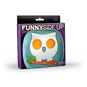 Genuine Fred FUNNY SIDE UP Silicone Egg Mold, Owl, FUNOWL