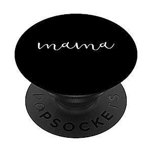 Mama Pocket Print Mother Mom Women Christmas Mother's Day PopSockets Swappable PopGrip
