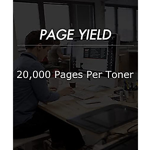 (20,000 Pages, 3-Pack) Compatible TN890 TN-890 Toner Cartridge Replacement for Brother HL-L6400DW HL-L6400DWG HL-L6400DWT MFC-L6900DW MFC-L6900DWG Ink Printer, Sold by Green Toner Supply