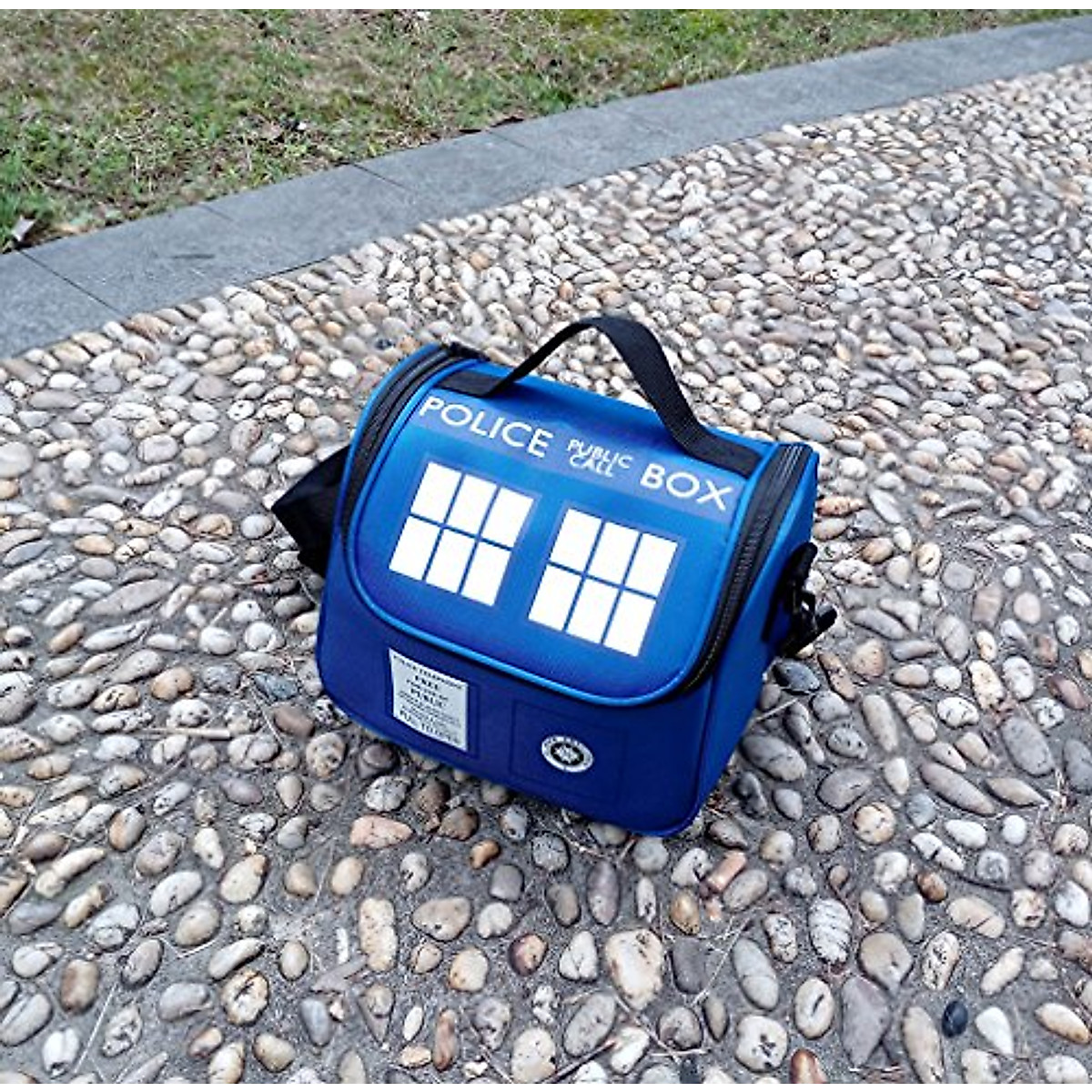 Police Public Call Box Lunch Bag