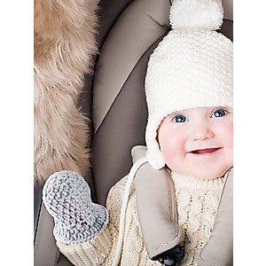 4 Pairs Winter Baby Mittens Crochet Baby Mitten Warm No Scratch Knitted Toddler Gloves Infant Newborn Accessories for Baby Boys Girls