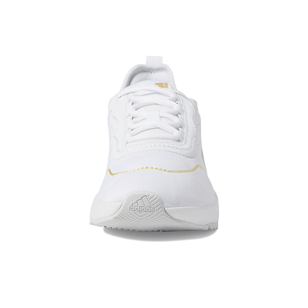 adidas Comfort Runner White/White/Matte Gold 5.5 B (M)