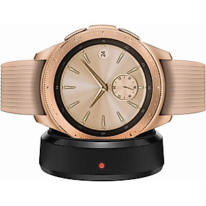 SAMSUNG SM-R810NZDCXAR Galaxy Watch Smartwatch 42mm Stainless Steel - Rose Gold (Renewed)