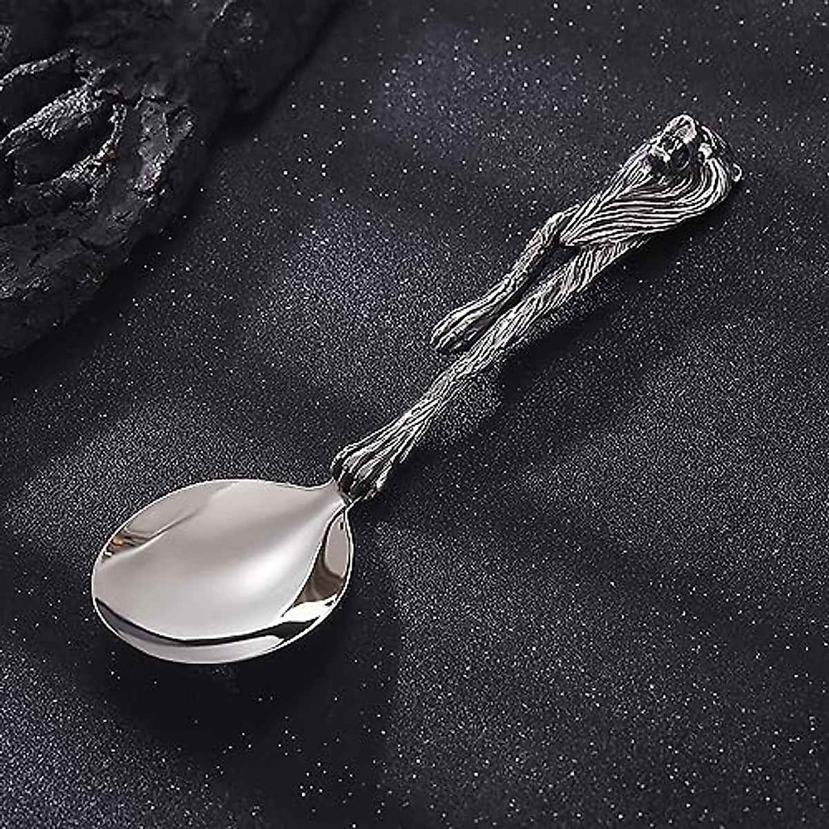 Silverware Set Handmade Badass Lion Cutlery Set Premium Stainless Steel Utensils,Including Knife/Fork/Spoon,Halloween Cutlery Utensil Set Silverware Set Gift For Gothic Punk Lover