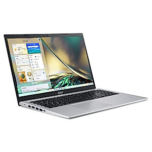 Acer Aspire 5 A515-56-347N Slim Laptop - 15.6" Full HD IPS Display - 11th Gen Intel i3-1115G4 Dual Core Processor - 8GB DDR4 - 128GB NVMe SSD - WiFi 6 - Amazon Alexa - Windows 11 Home in S Mode,Silver