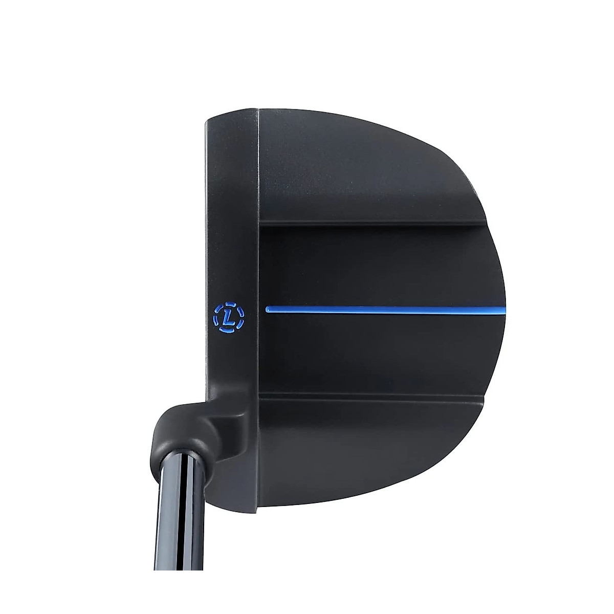 Lazrus Golf | Premium Quality Black Golf Putters for Men Right Handed, Micro Milled Face Mallet Putter Golf Clubs for Men w/Putter Head Cover, Mens Putters Right Handed (Right)