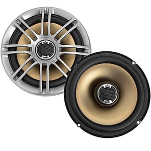 Polk Audio DB651 6.5"/6.75" 2-Way Marine Certified db Series Car Speakers with Liquid Cooled Silk Tweeters