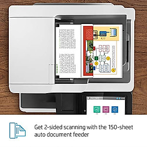 HP Color Laserjet Enterprise MFP M681dh Duplex Printer (J8A10A)