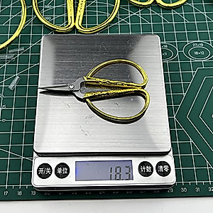 Fengtaiyuan J08A6, Stainless Steel Scissors, Office, Tailor Cutting, golden scissors (J08A6)