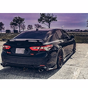 Xotic Tech Auto Aluminum JDM Rear Tow Hook Kit Racing Style Trailer Towing Ring Decoration Car Accessories, Universal Fit Car, Truck, SUV, Most Vehicles (Black)